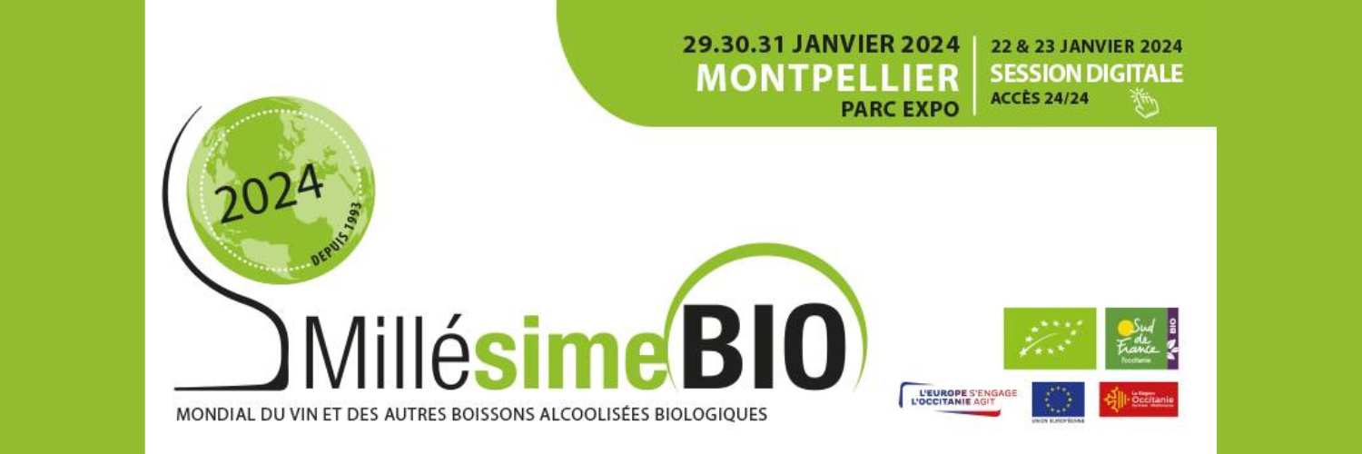 [SALON INTERNATIONAL] Millésime BIO 2024